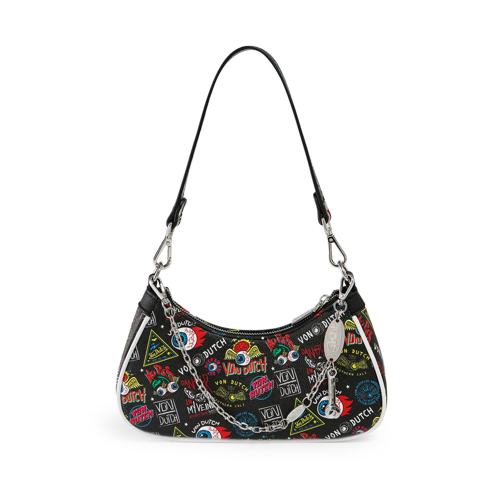 Black Jax Shoulder Bag | Von Dutch
