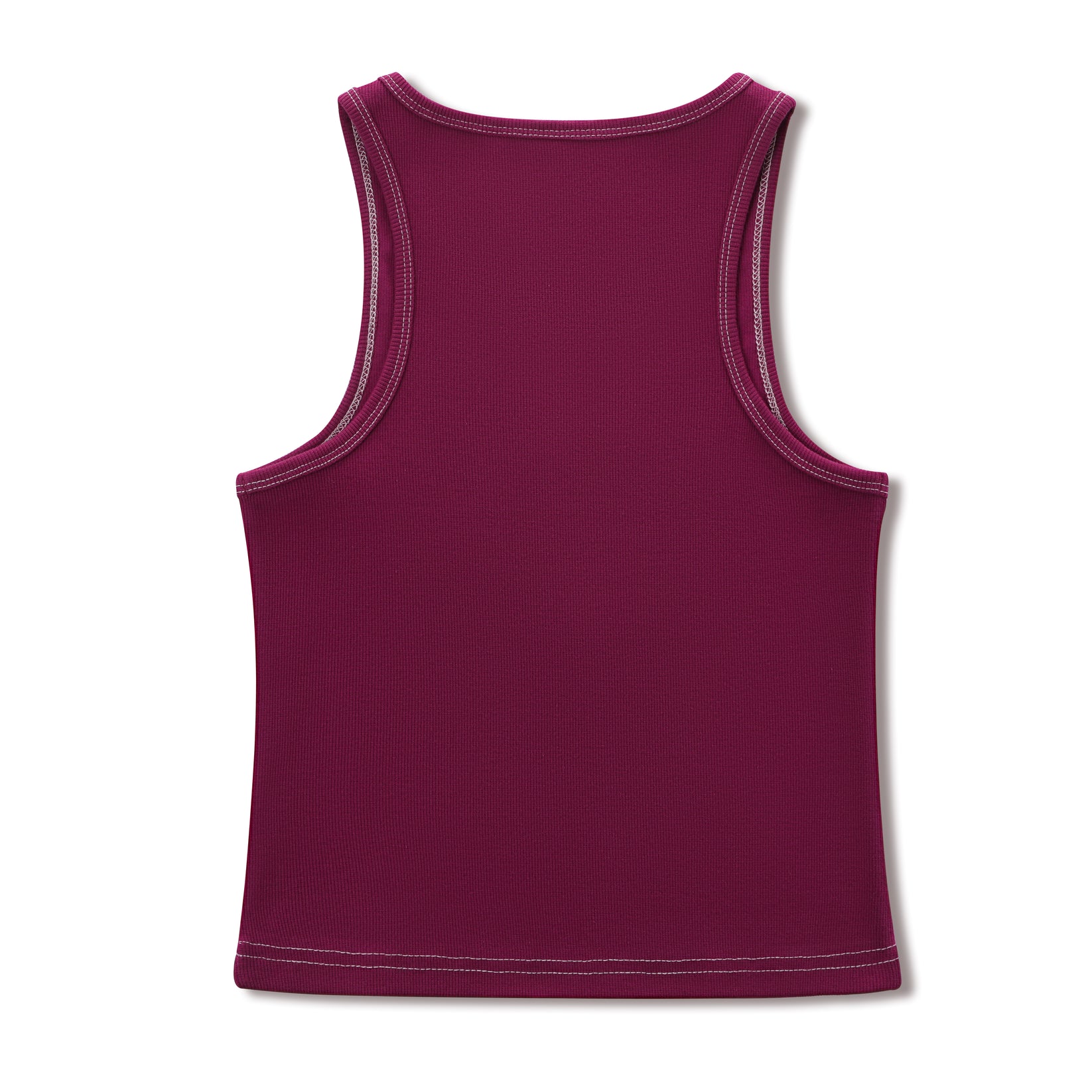 "I Love Von Dutch" Rhinestone Tank - Maroon