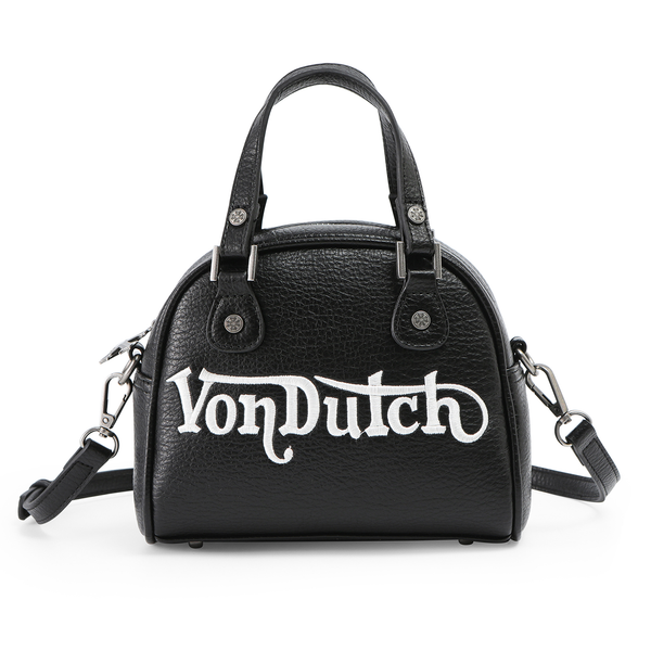 Chopper Cross Bowling Bag - Black & White | Von Dutch