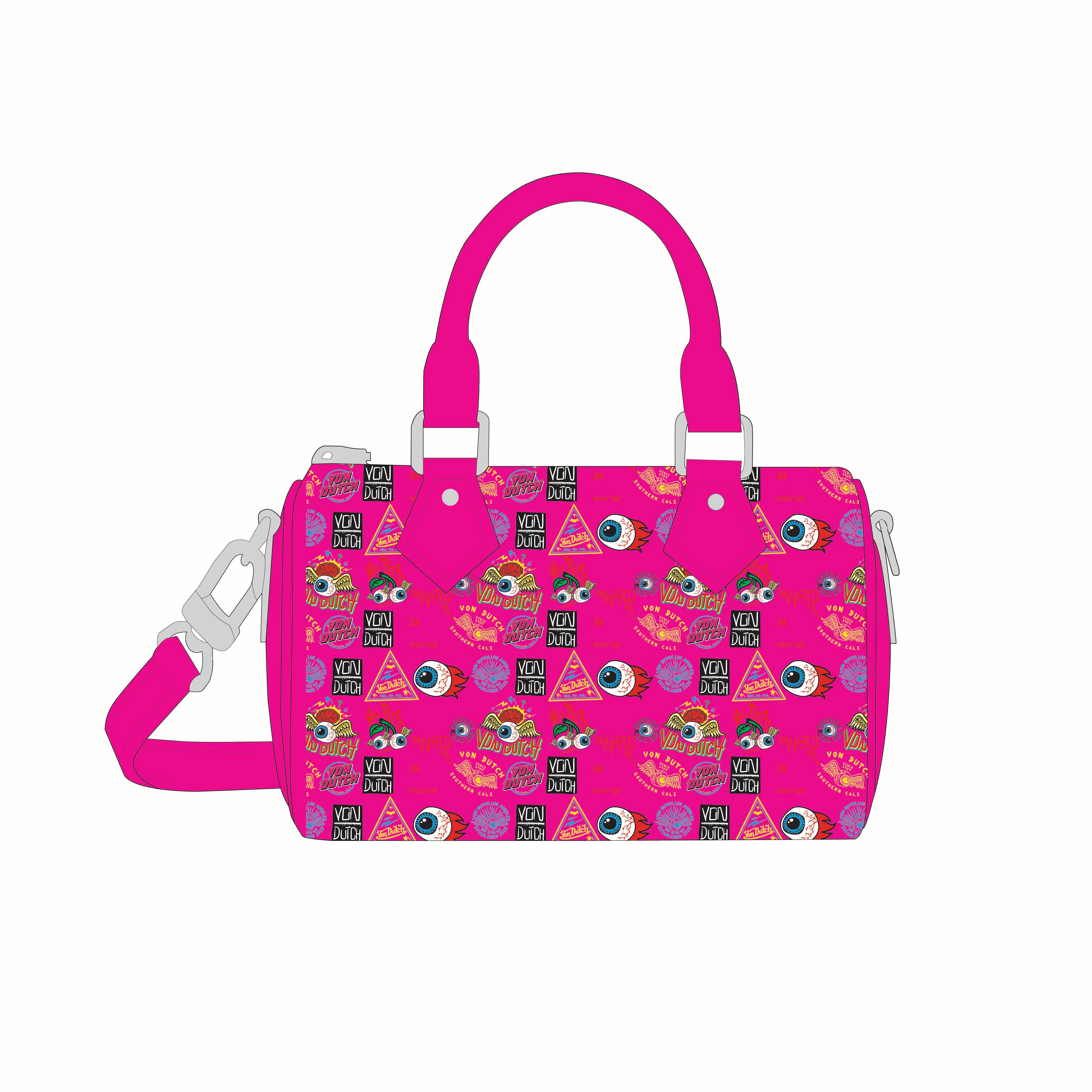 Von Dutch Hanna Bag - Hot Pink Jax