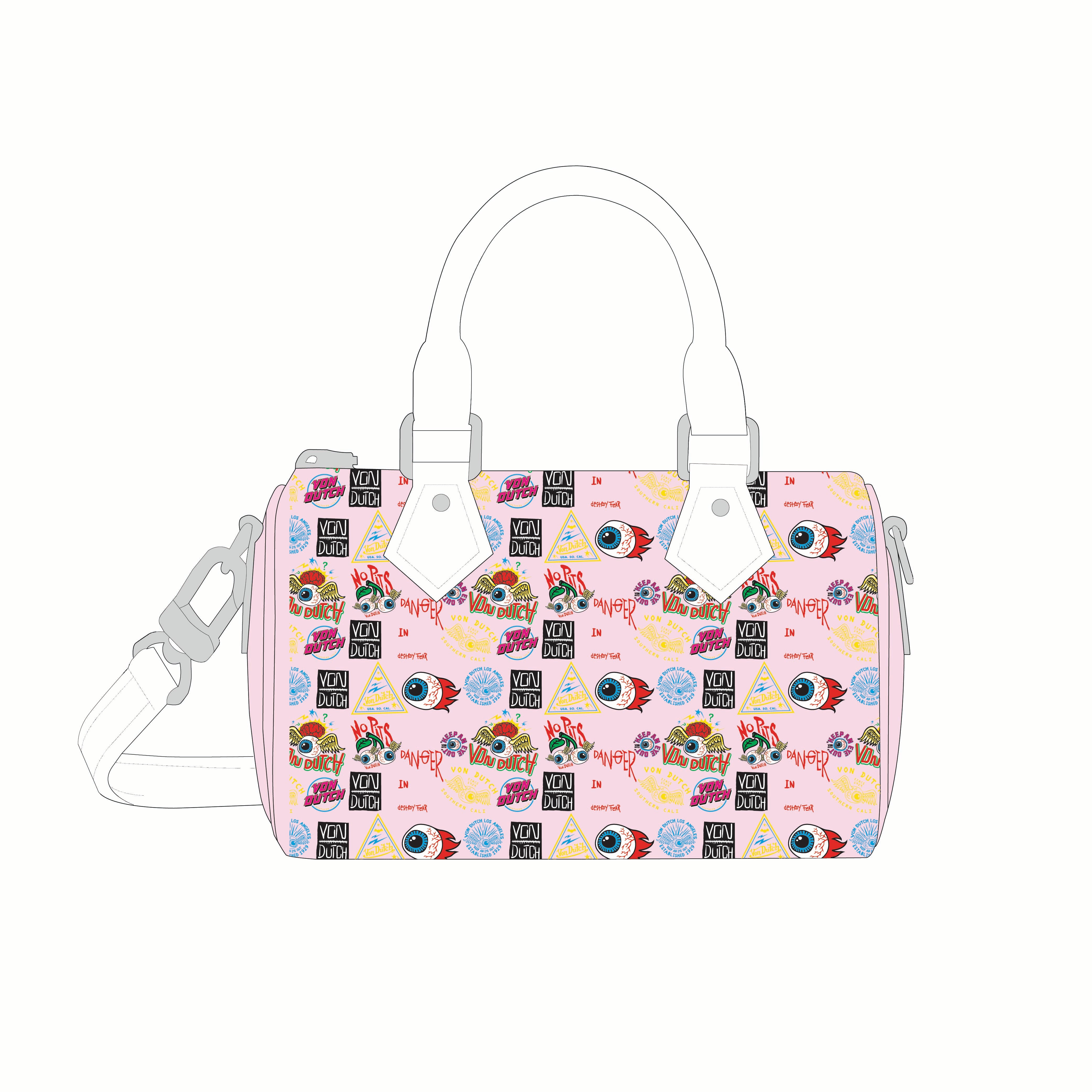 Von Dutch Hanna Bag - Light Pink Jax