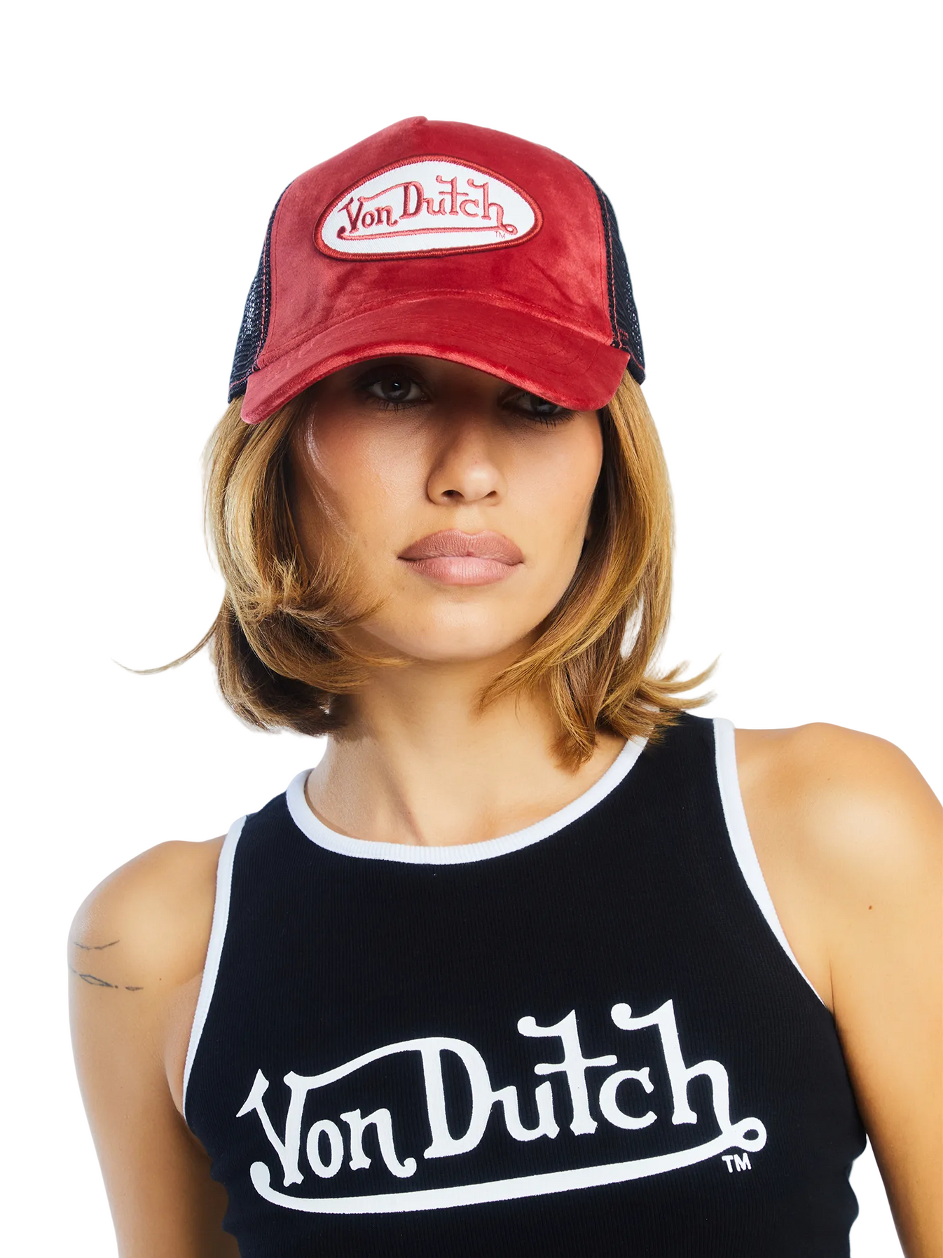 Astro Dust Velvet Trucker Hat | Von Dutch