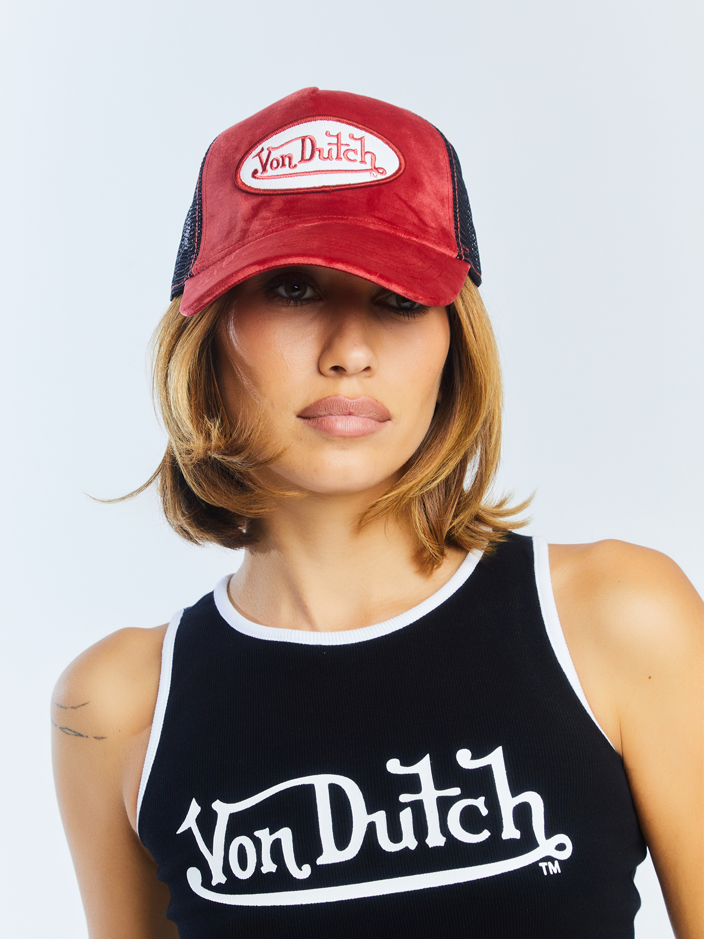 Astro Dust Velvet Trucker Hat | Von Dutch